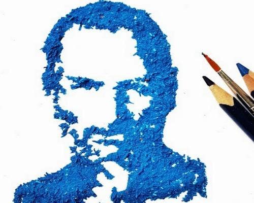 This Pencil Shaving Artwork Is Kind Of Blowing Our Mind Yourtango